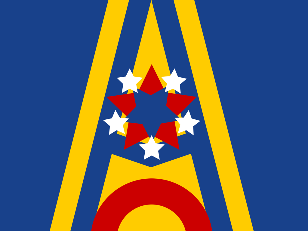 A Stars – ATLANTA CITY FLAG