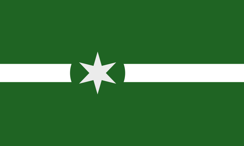 Rebirth Among the Trees – ATLANTA CITY FLAG